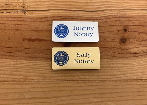 Notary Name Tag – Notaries.com